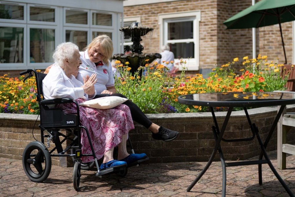 Work in Older People's Services | The Salvation Army