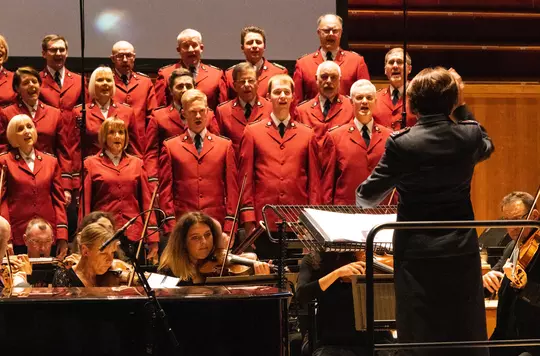 International Staff Songsters 40 years