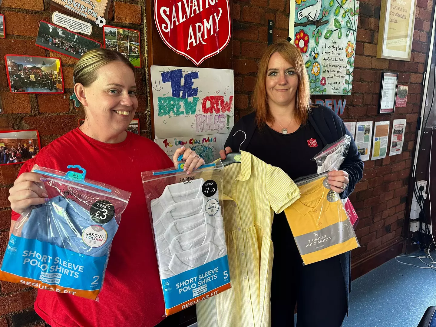 Uniform bank in urgent need of summer uniform donations | The Salvation ...